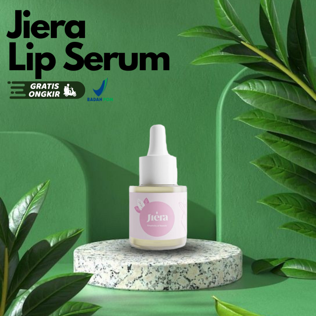 Jual JIERA Natural Lip Serum 20ml jiera lip serum serum bibir | Shopee ...