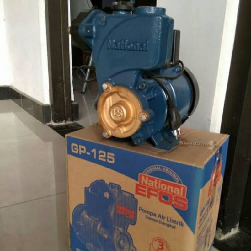 Jual Pompa Air OTOMATIS NASIONAL GP-125 / Pompa Air Listrik GP125/Pompa ...