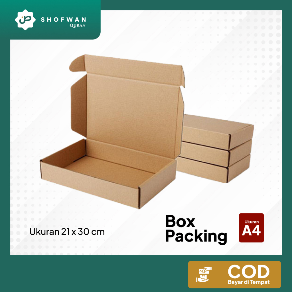 Jual Box Packaging A4 + Extra Bubble | Shopee Indonesia