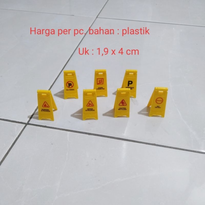 Jual Miniatur Macam Rambu Rambu | Shopee Indonesia