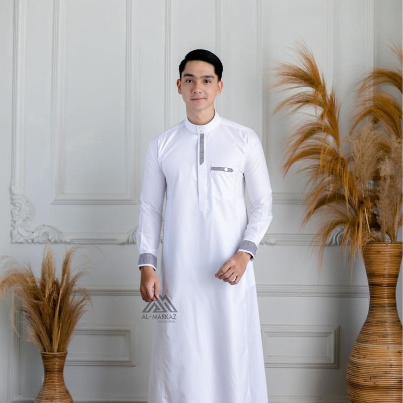 Jual PROMO Jubah Pria Gamis Laki Laki Premium Bahan Poly Import By Al markaz | Shopee Indonesia