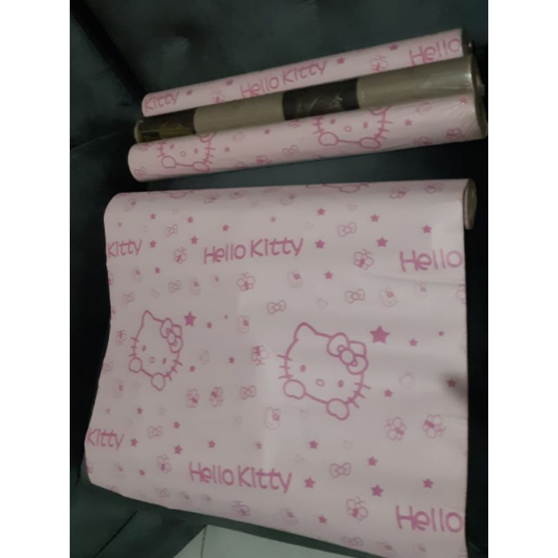 Jual Wallpaper stiker dinding motif Hello Kitty | Shopee Indonesia
