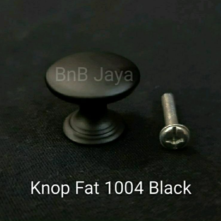 Jual Knop FAT Black Handel / Tarikan Pegangan Gemuk 1004 - Black ...