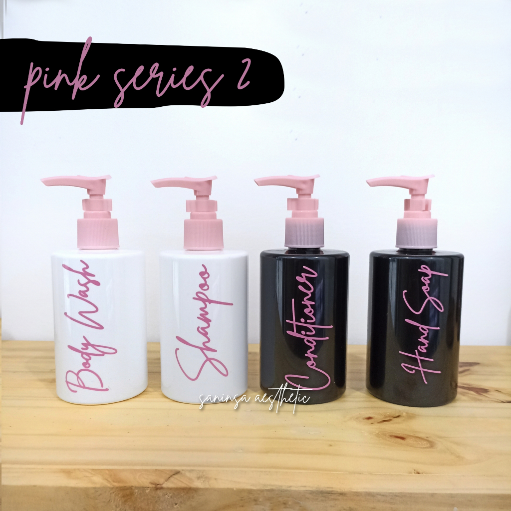 Jual Botol Sabun Cair Pink Series 2 BTT 250ml | Shopee Indonesia