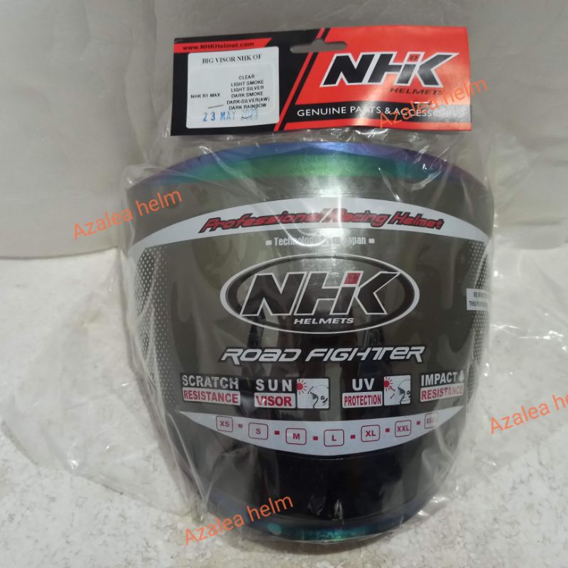 Jual KACA HELM RAINBOW NHK R1 MAX ELITE S1 GP PRO ORIGINAL NHK | Shopee ...