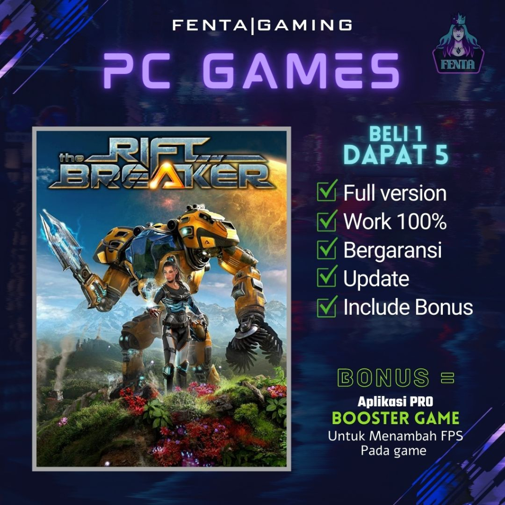 Jual THE RIFTBREAKER DELUXE EDITION - GAME PC - GAME LAPTOP | Shopee ...