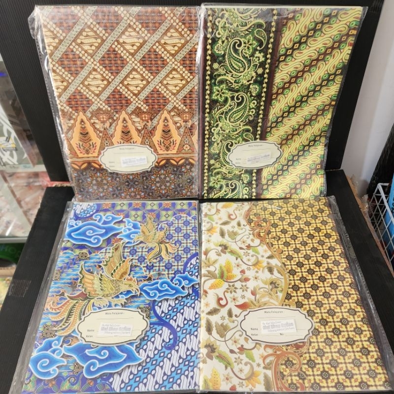 Jual Sampul Buku Batik Ukuran Boxy / Bigboss isi 20 lembar | Shopee ...