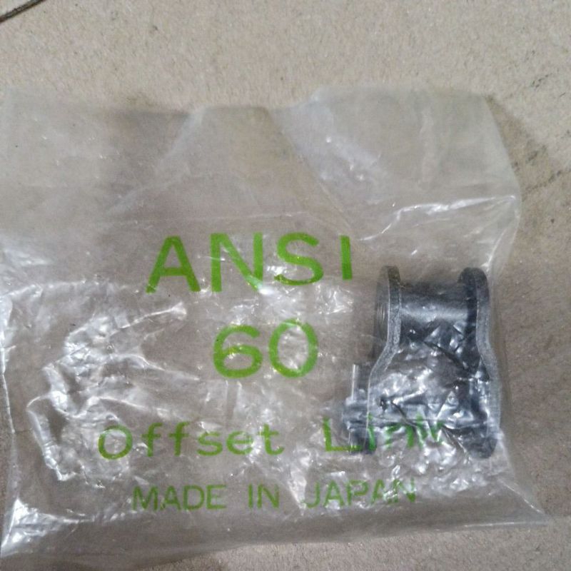 Jual Offset Link / OL 60 -1 ANSI (Sambungan Rantai) | Shopee Indonesia