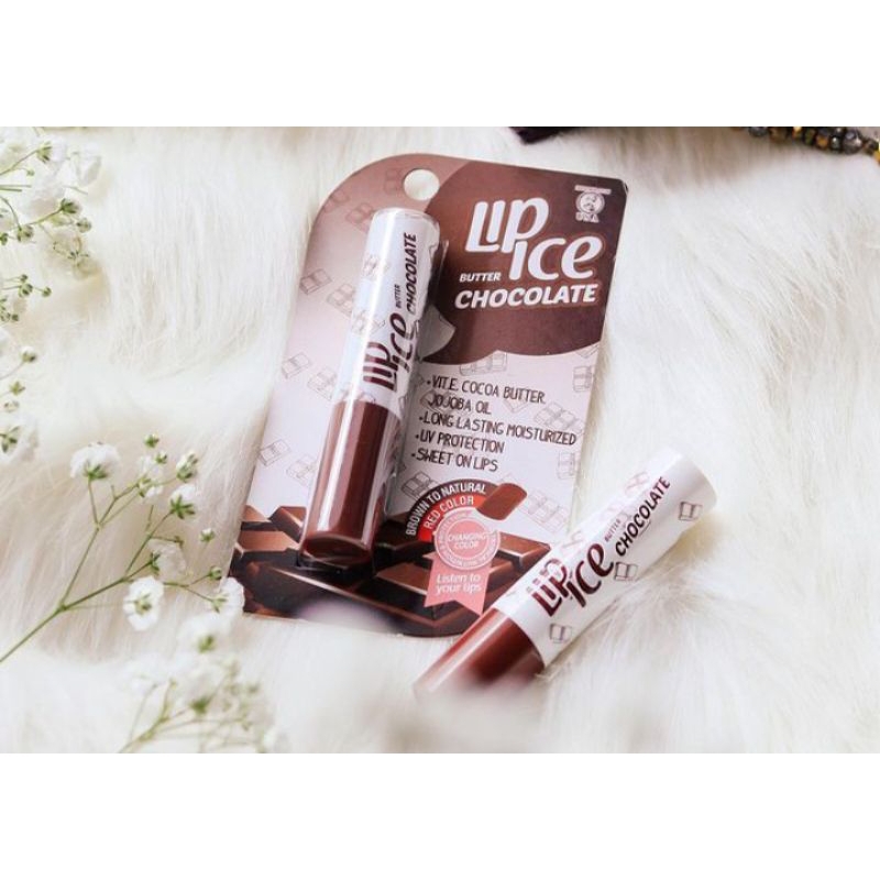 Jual Lip Ice Lip Balm Butter Choco 4g | Shopee Indonesia