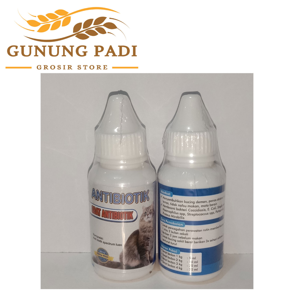 Jual Obat ANTIBIOTIK Tetes 30Ml | Shopee Indonesia