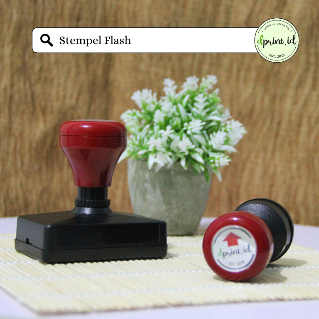 Jual Stample flash warna Stampel Karet Stample Tinta Otomatis | Shopee Indonesia