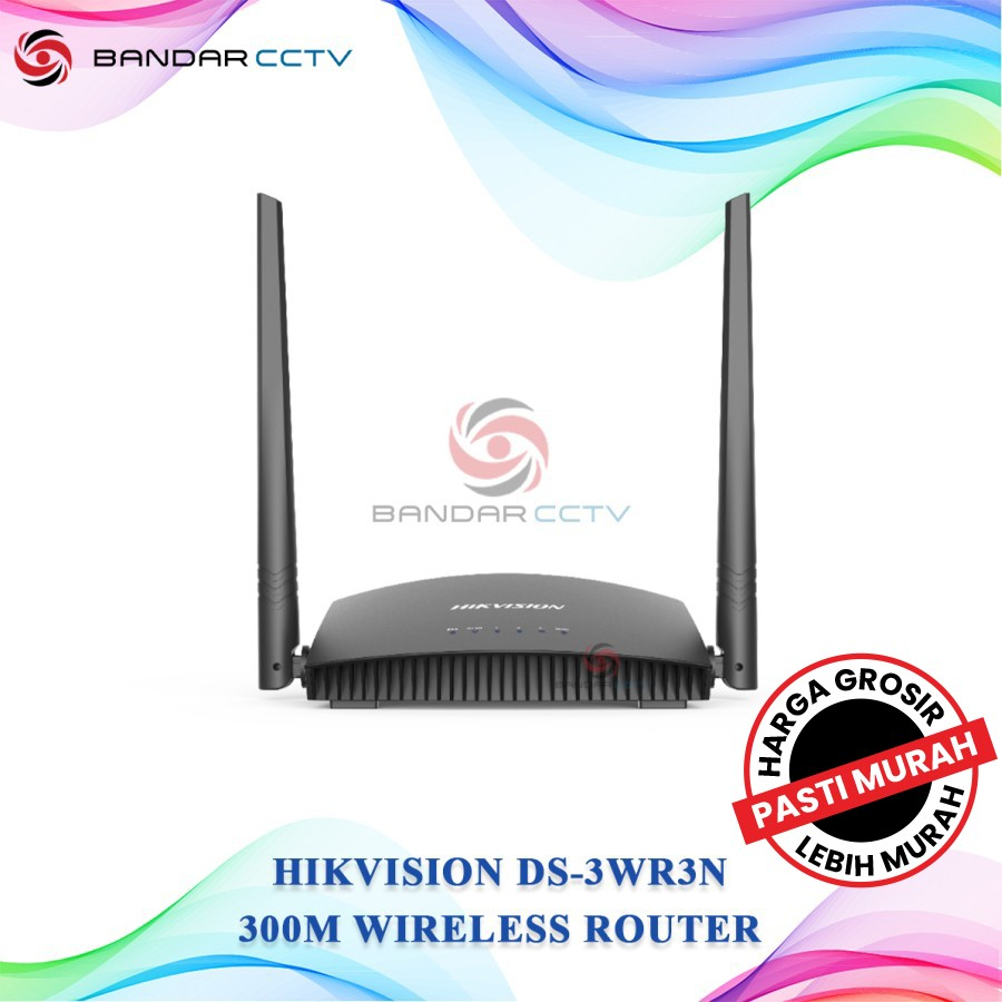 Jual Hikvision DS 3WR3N 300M Wireless Router | Shopee Indonesia