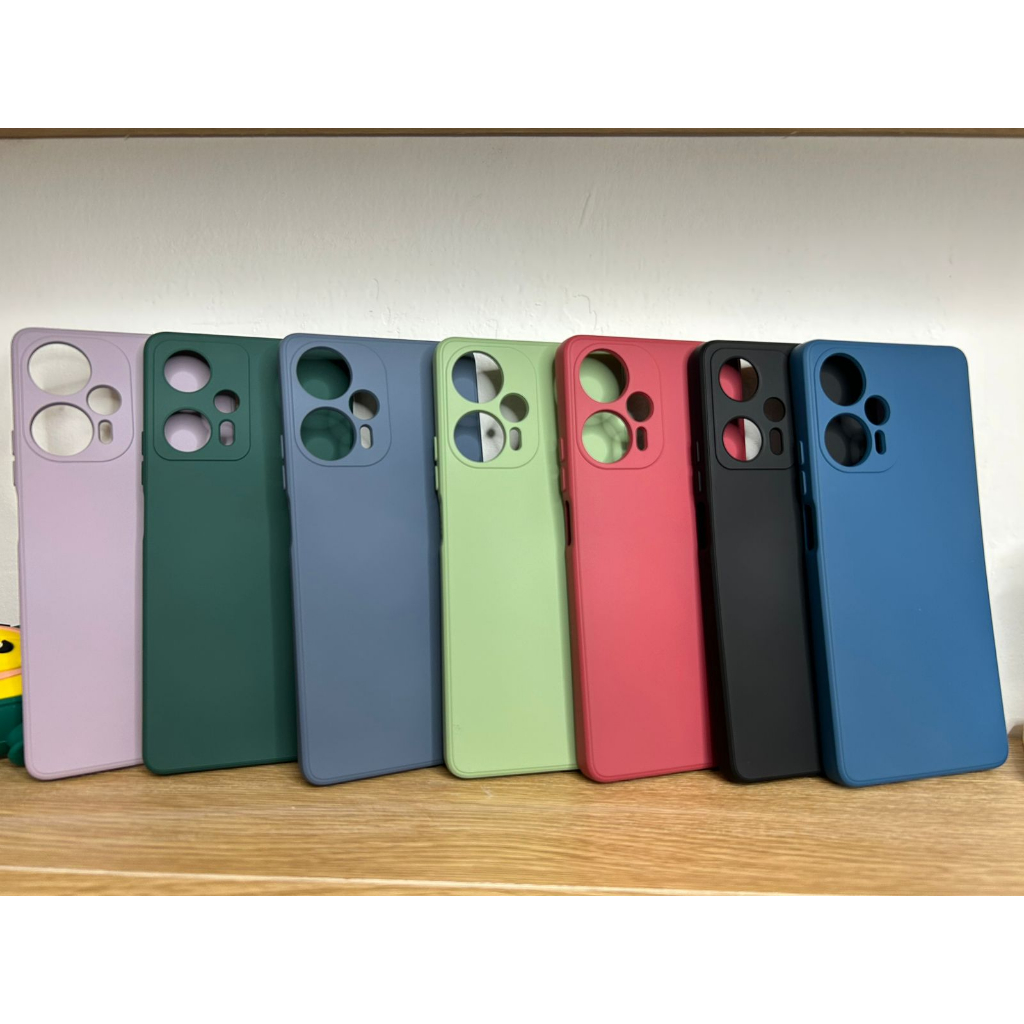 Jual Soft Case Poco F5 Liquid Silicon Slim Skin Macaron Candy Bludru ...