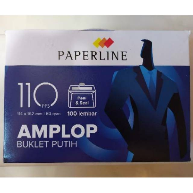 Jual Amplop Putih Polos Paperline 110 + Perekat " | Shopee Indonesia