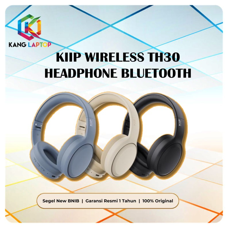 Jual KIIP WIRELESS TH30 HEADPHONE BLUETOOTH | Shopee Indonesia