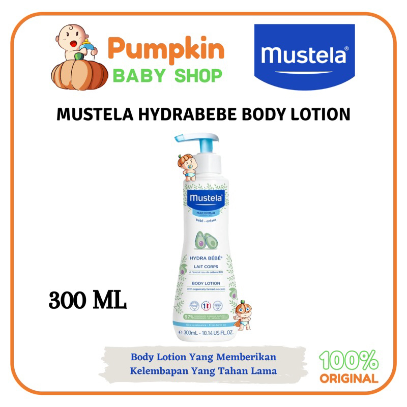 Jual MUSTELA HydraBebe Body Lotion 300ml dan 500ml / Mustela Body ...