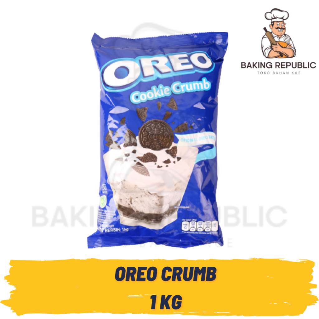 Jual OREO CRUMB 1Kg exp 12-2025 | REMAHAN OREO ORIGINAL KEMASAN PABRIK ...