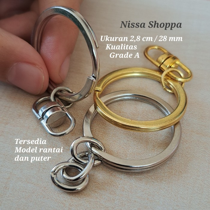 Jual Gantungan kunci 2,8 cm / 28 mm kualitas Grade A tersedia model ...