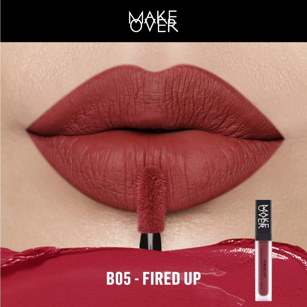 Jual Make Over Powerstay Transferproof Matte Lip Cream 7g | Shopee ...