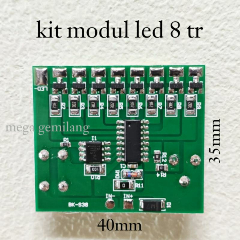 Jual Kit modul Led 8 tr / Modul led 8 channel | Shopee Indonesia