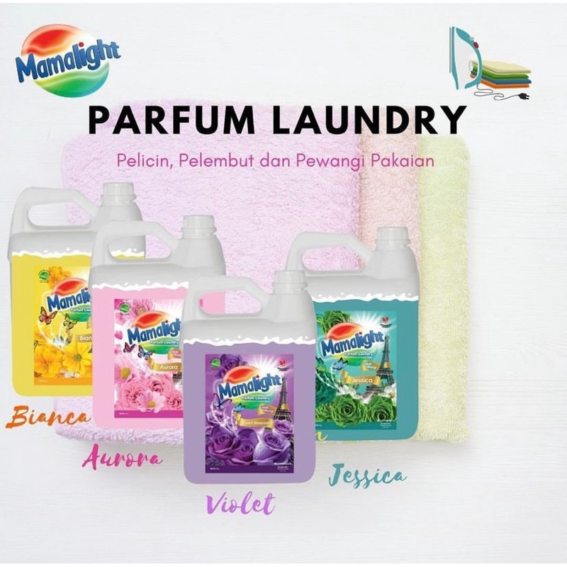 Jual mama light parfum laundry kemasan 5 Liter | Shopee Indonesia