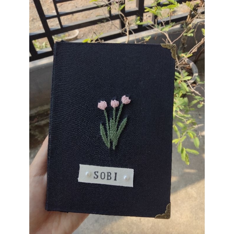 Jual Dusty daisy / Notebook vintage / journal kain / notebook retro ...