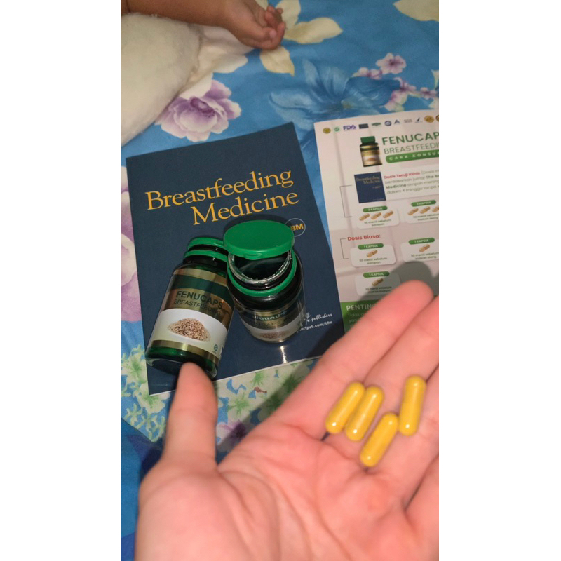 Jual FENUCAPS BREASTFEEDING ASI BOOSTER (100kaps) - Semarang | Shopee ...