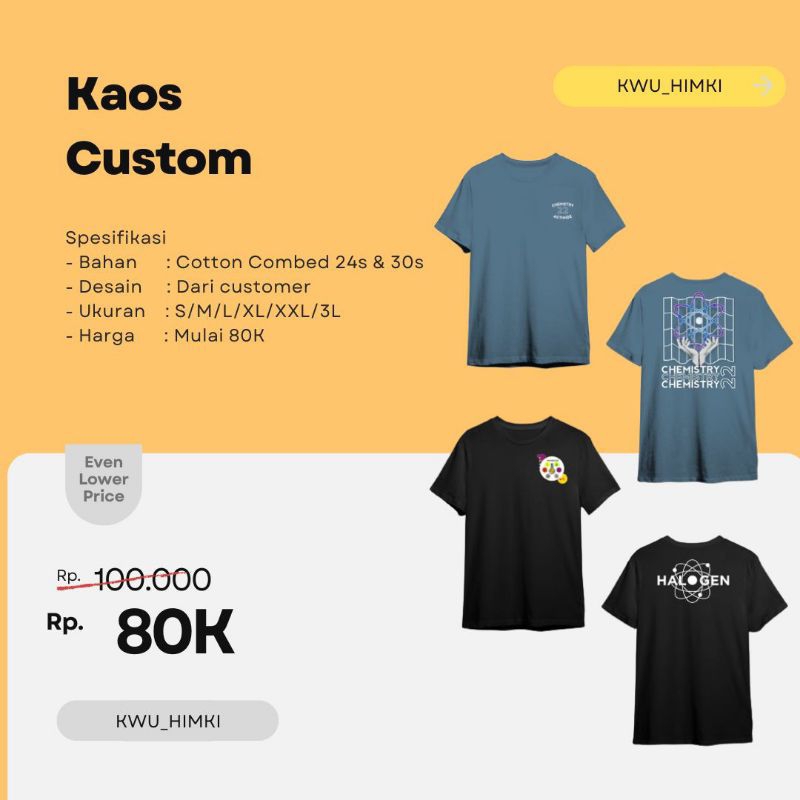 Jual Custom Kaos 24s dan 30s | Shopee Indonesia