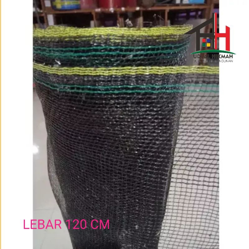 Jual WARING HITAM JARING PAGAR TANAMAN 1 ROL 25 METER | Shopee Indonesia