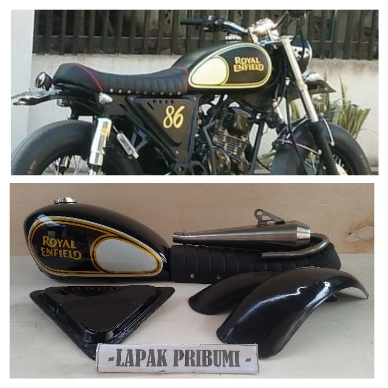 Jual Tangki Cat Royal Enfield Triumph Japstyle Bobber Custom Scrambler ...