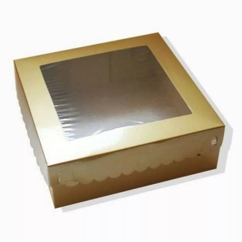 Jual kotak /Box Cake Gold/ kotak kue coklat ada 4 varian | Shopee Indonesia