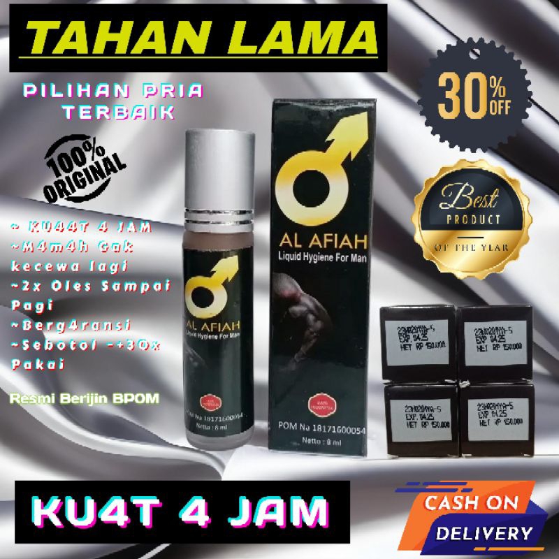 Jual Alafiah Minyak Oles herbal Tahan lama Hajar Jahanam Al-Afiah BPOM 5ML | COD Obat Kuat Oles ...
