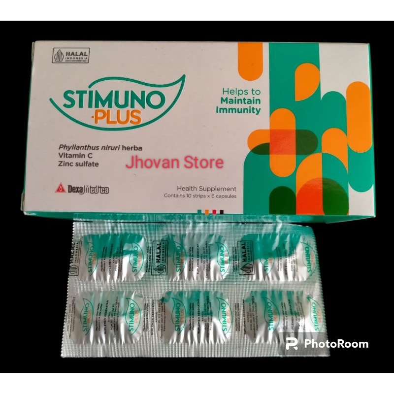 Jual STIMUNO Plus 6 tablet ~ Vit C + Zinc sulfate Untuk membantu ...
