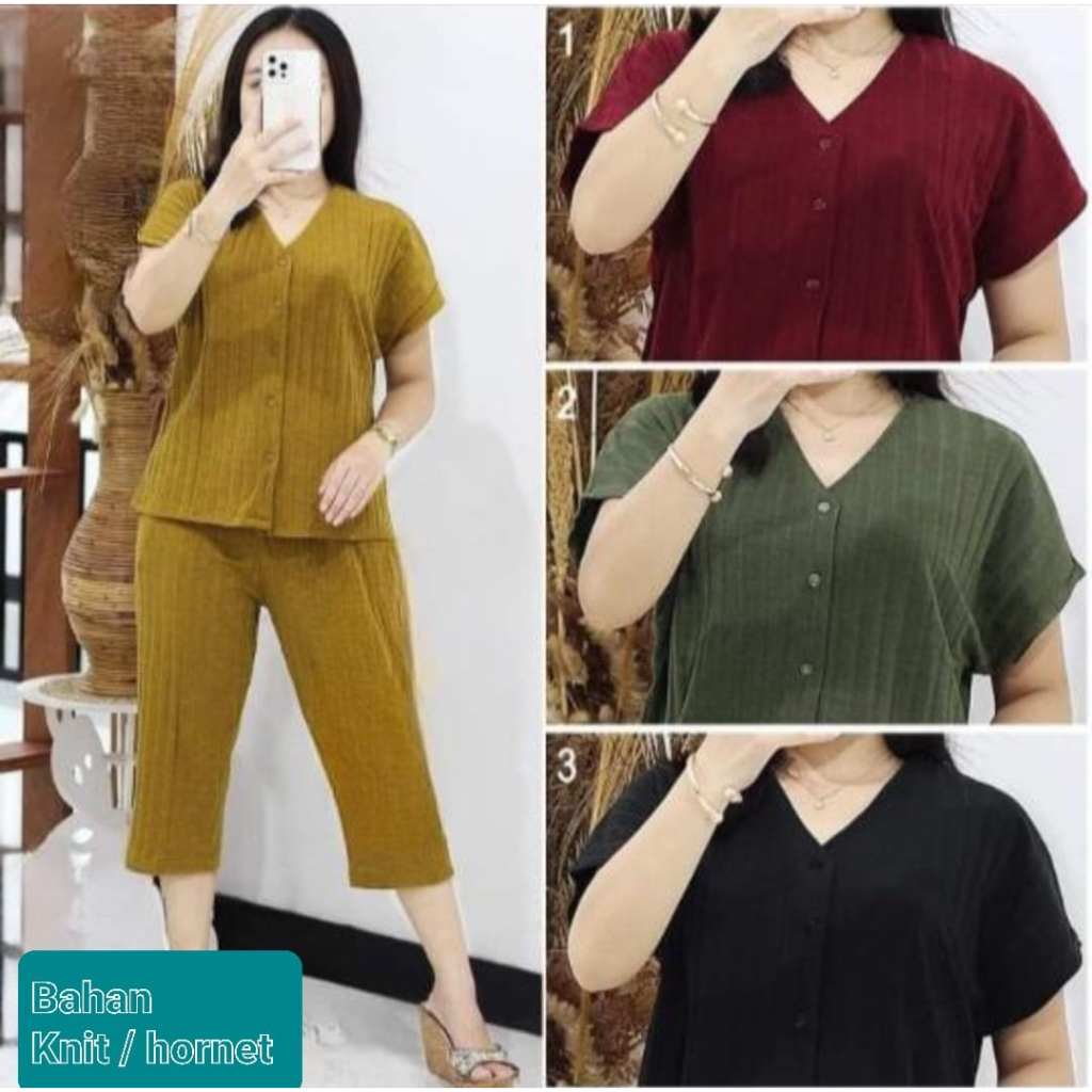 Jual Setelan knit dewasa standar jumbo max 90kg | Shopee Indonesia