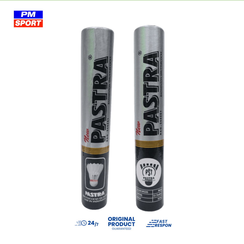 Jual SHUTTLECOCK KOK COCK BADMINTON / BULUTANGKIS PASTRA BLACK SILVER ...