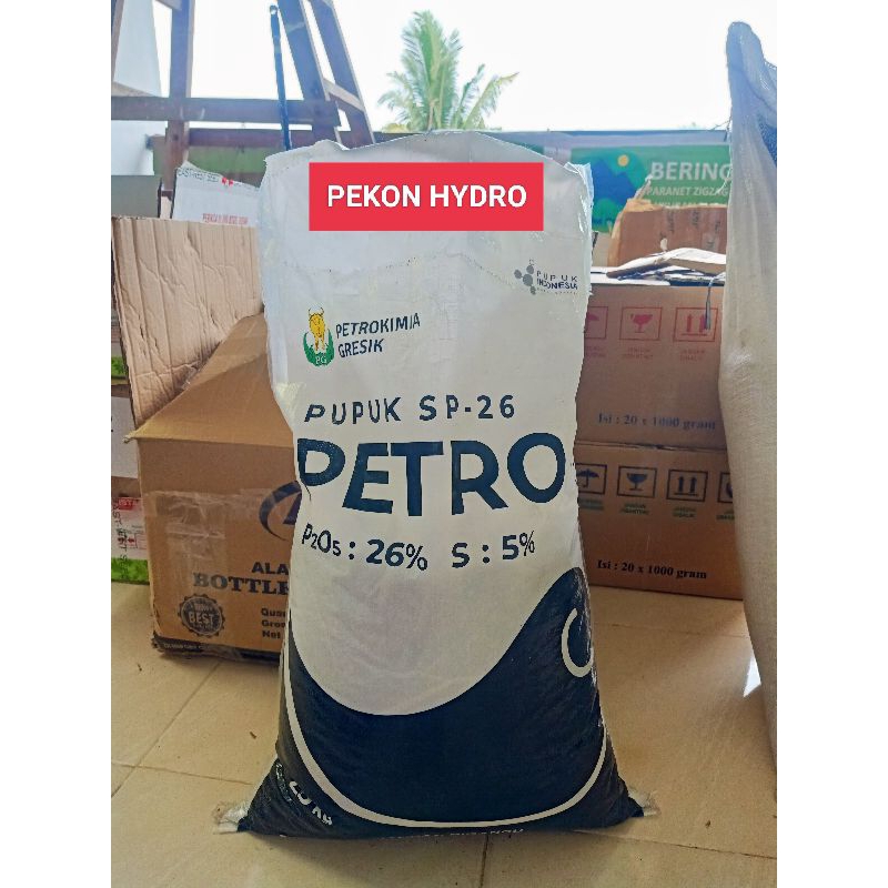 Jual Pupuk SP 26 Petrokimia Gresik 1 kg - TSP Phospat 26% + Sulfur 5% ...