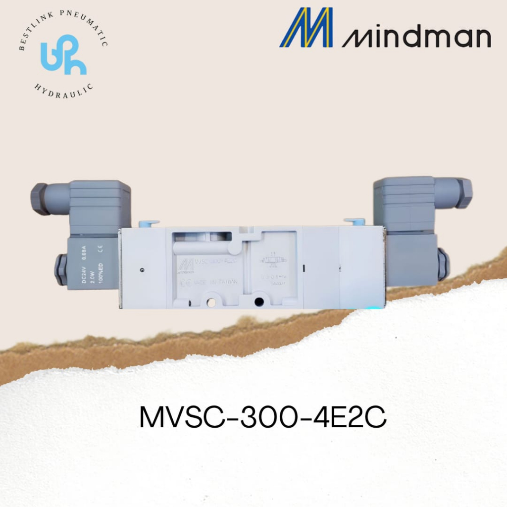 Jual MINDMAN MVSC-300-4E2C DOUBLE COIL SOLENOID VALVE | Shopee Indonesia