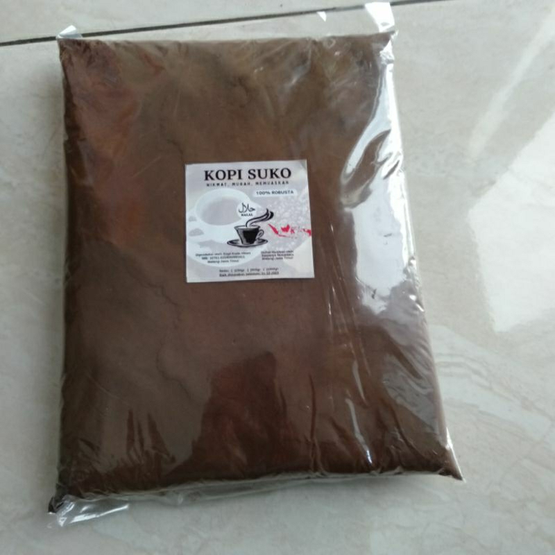 Jual SUKO Kopi Bubuk Desa Terbaik 1kg Olahan Tradisional | Shopee Indonesia