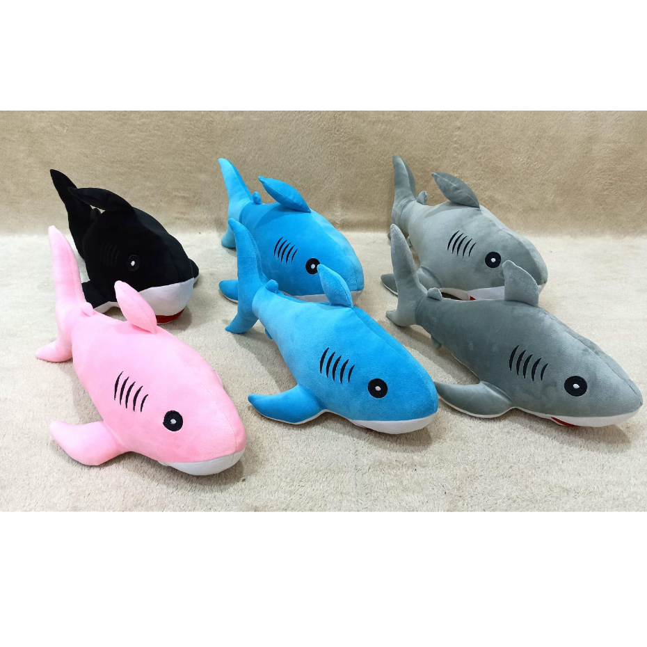 Jual Boneka Shark Baby , Boneka Ikan Hiu aneka warna ukuran L dan XL ...