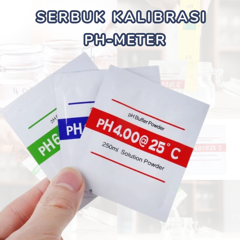 Jual Bubuk Kalibrasi PH Meter Serbuk Asam Basa PH-Buffer Powder Calibration | Shopee Indonesia