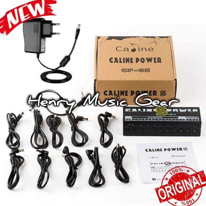 Jual Caline CP05 Power Supply u/ Efek Gitar dan Bass ORIGINAL BARU | Shopee Indonesia