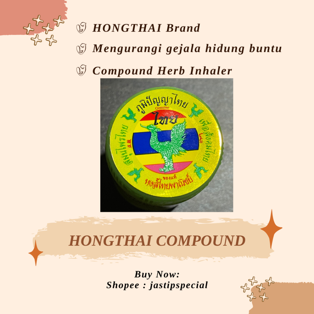 Jual Hongthai Compound Inhaler Rempah | Shopee Indonesia