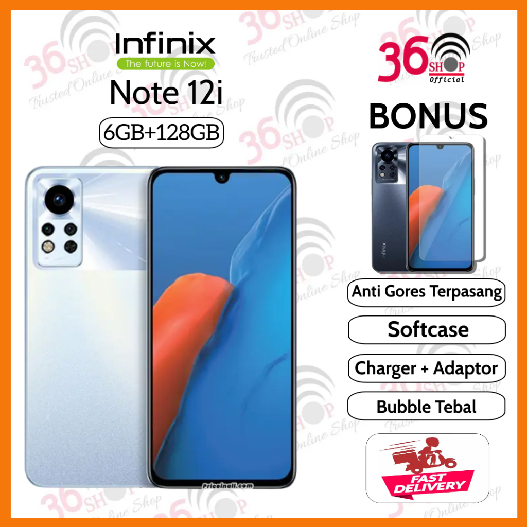 Jual Infinix Note 12i 6GB+128GB (5GB Extended RAM) Garansi Resmi ...