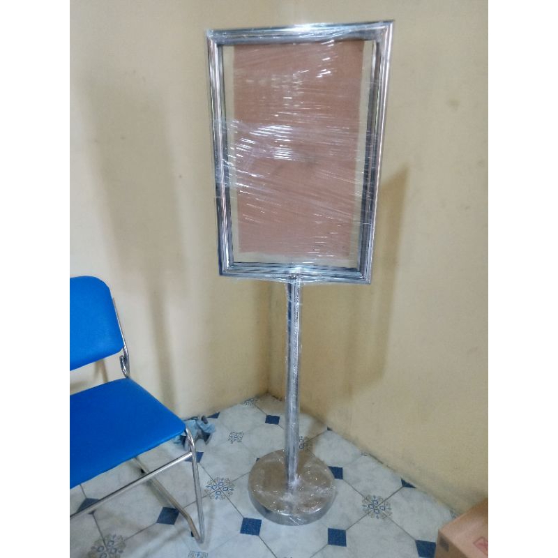 Jual Floor Standing Standing Sign | Sign Board Stainless / Tiang ...