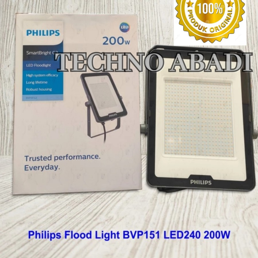 Jual LAMPU SOROT PHILIPS BVP151 200W COOL WHITE 6500K - BVP 151 200 WATT - PUTIH - 6500K ...