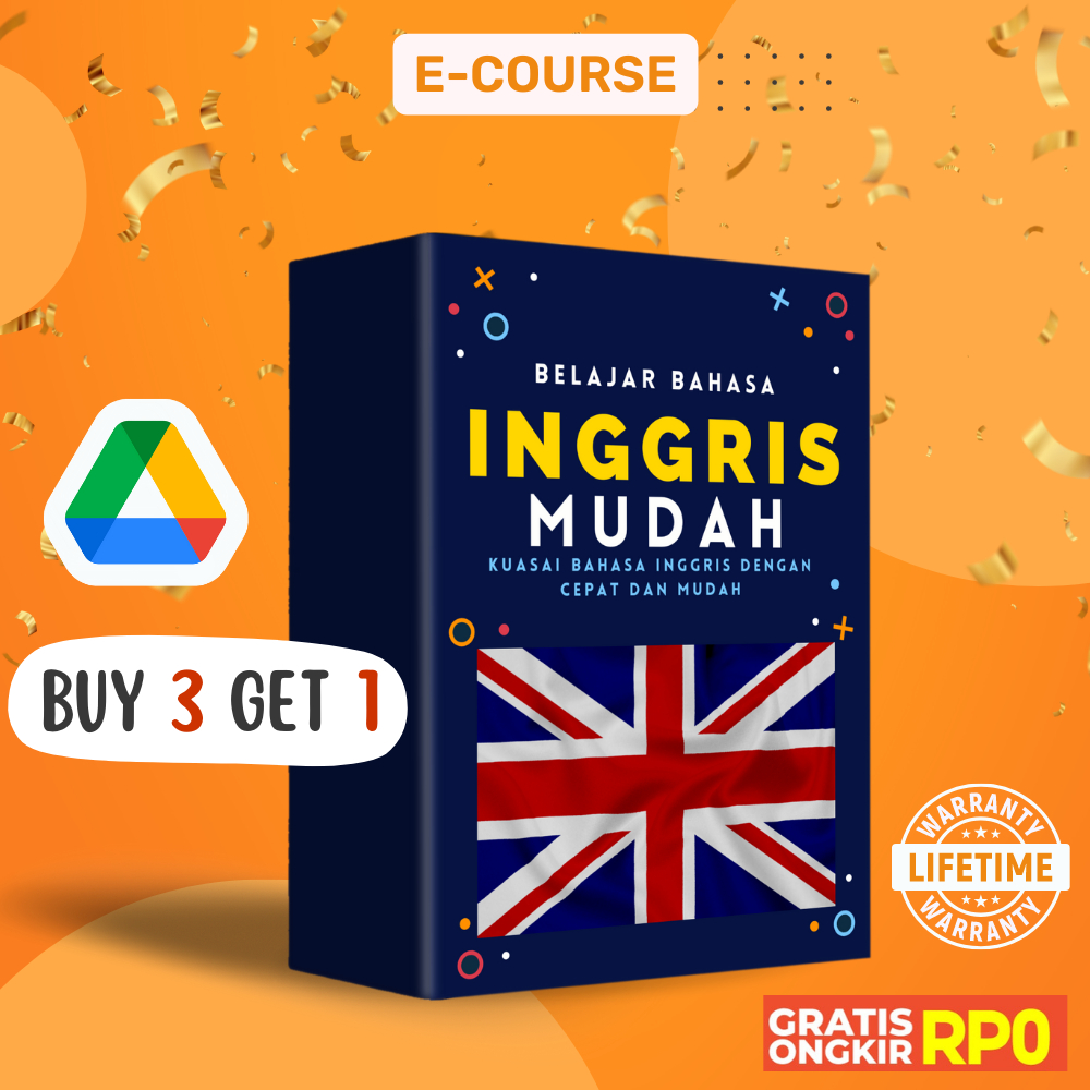 Jual ECOURSE Belajar Bahasa Inggris Mudah Dengan Metode EMIL KREB | Shopee Indonesia