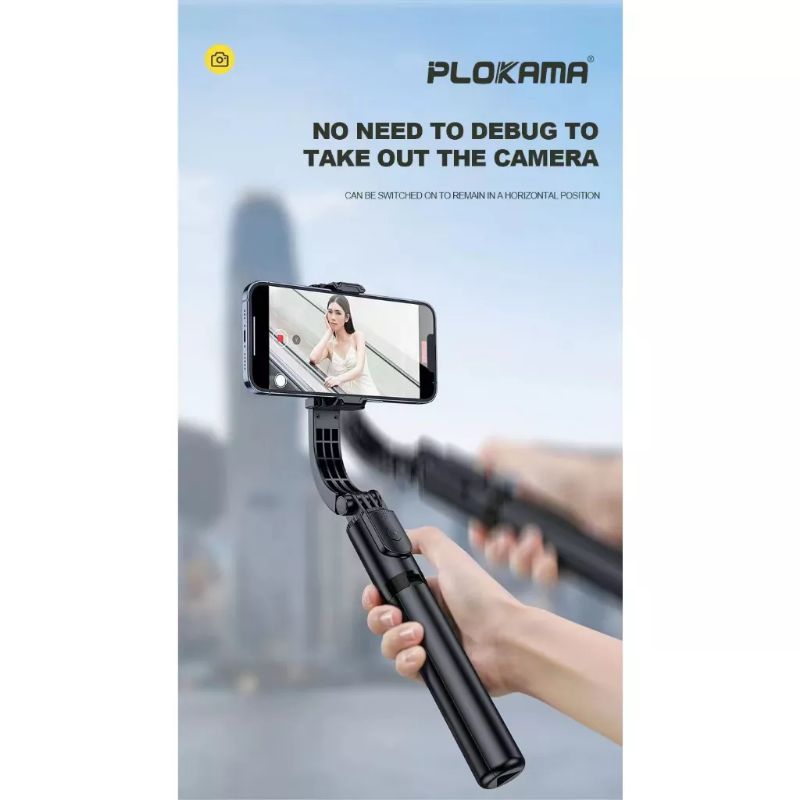 Jual PLOKAMA Gimbal Stabilizer Hp Handphone Auto Balance Selfie Stick 3 ...