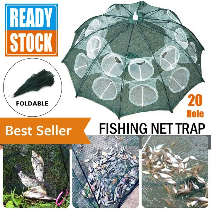 Jual Jaring Pancing Ikan 4 Hole 6 Hole 8 Hole 10 Hole 12 Hole 16 Hole ...