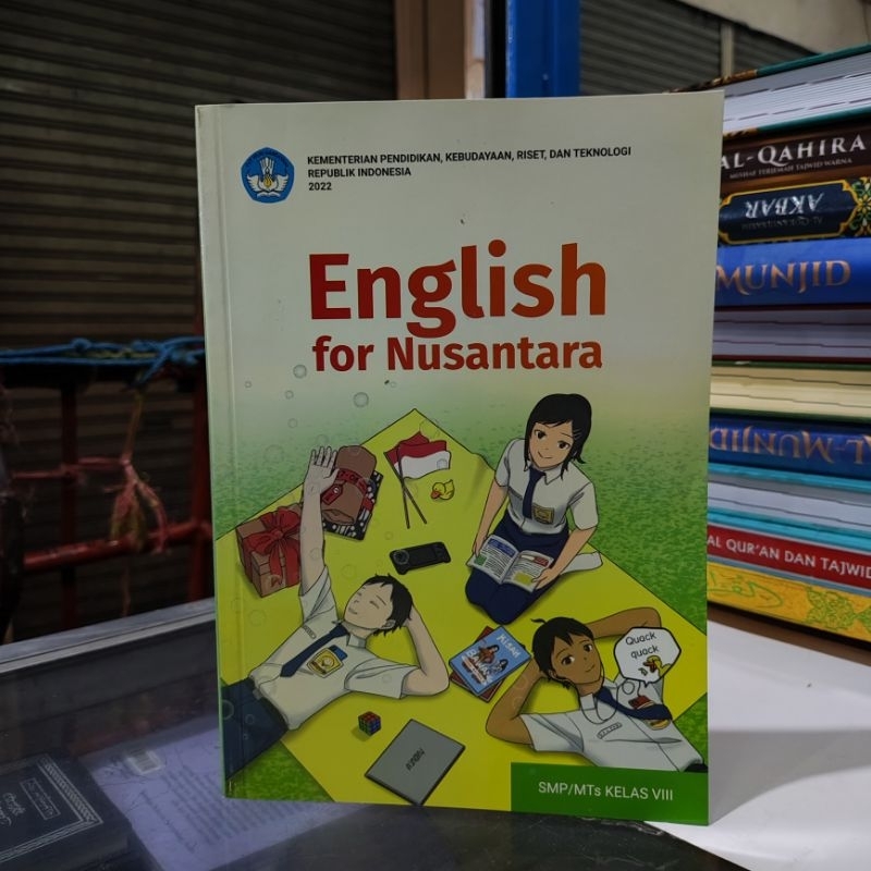 Jual Buku Paket Bahasa Inggris English For Nusantara Kelas 8 Smp