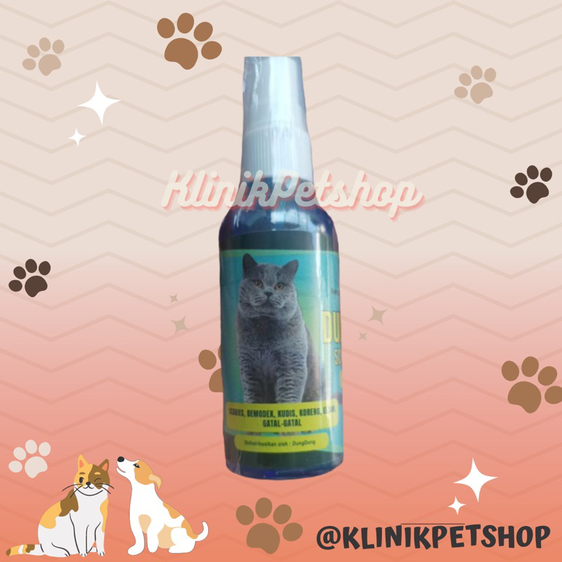 Jual SCABIES SPRAY CAT DUNGDUNG - Obat Anti Infeksi Kulit Kucing ...